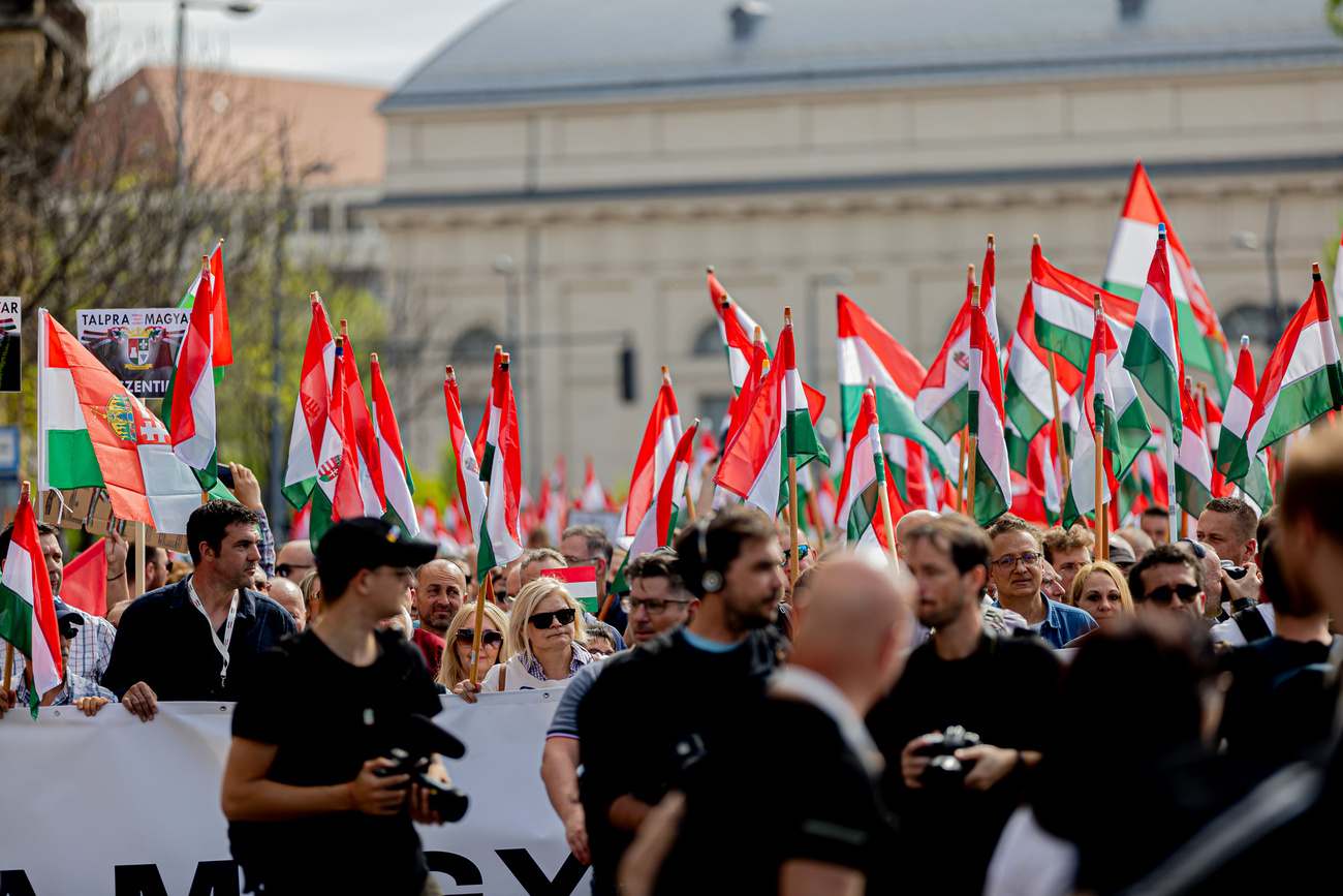 Index – Nemzeti menet és demonstráció egy új Magyarországért esemény ...