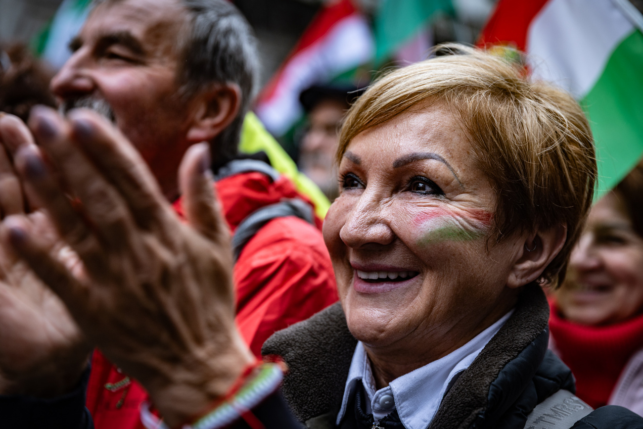 Index – A Tisza Párt rendezvénye 2025. március 15-én – Galéria