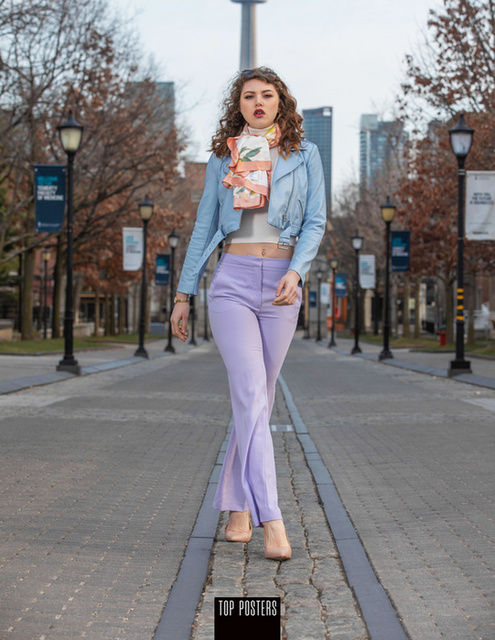 Index – Kiley Langille a két méter magas kanadai modell – Galéria