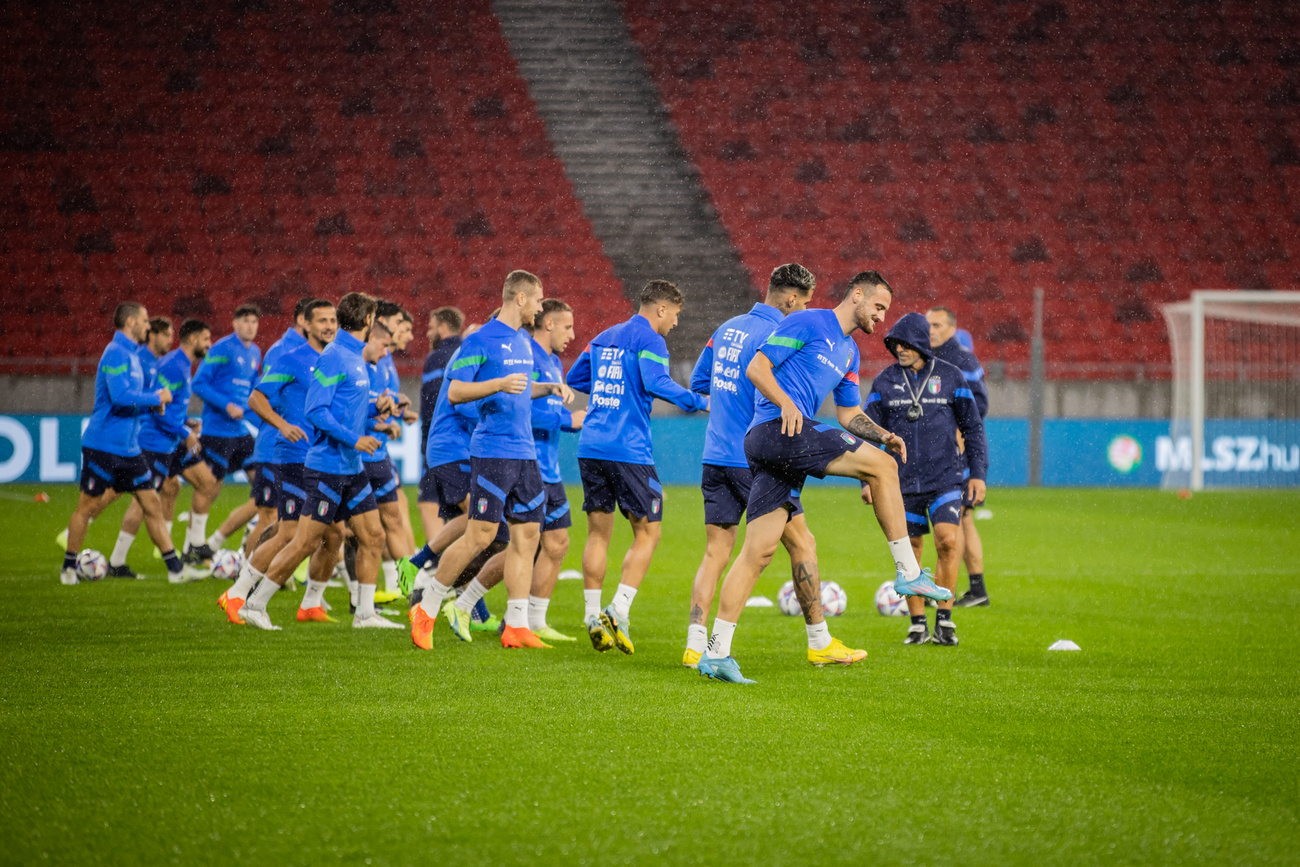 Index – A magyar és az olasz válogatott edzése - 2022.09.25. – Galéria