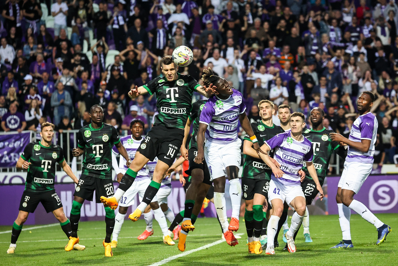 Index – Újpest-Ferencváros-meccs 2023. május elsején – Galéria